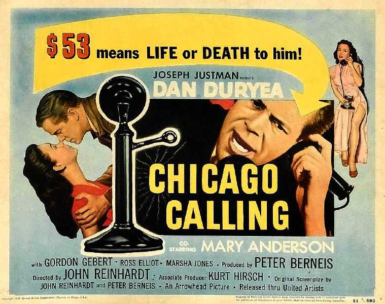 Dan Duryea Central: Chicago Calling (1952)