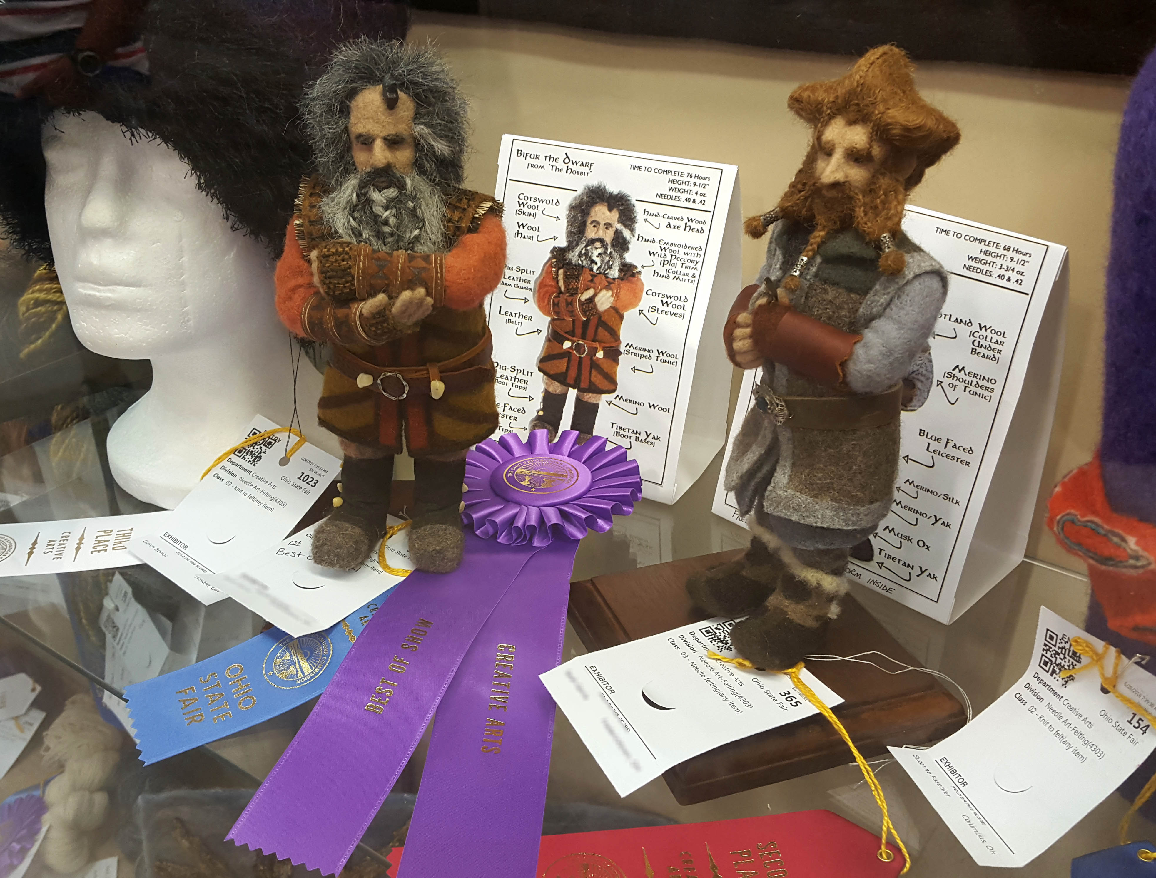Bifur Doll (Needle-Felted Wool Sculpture)