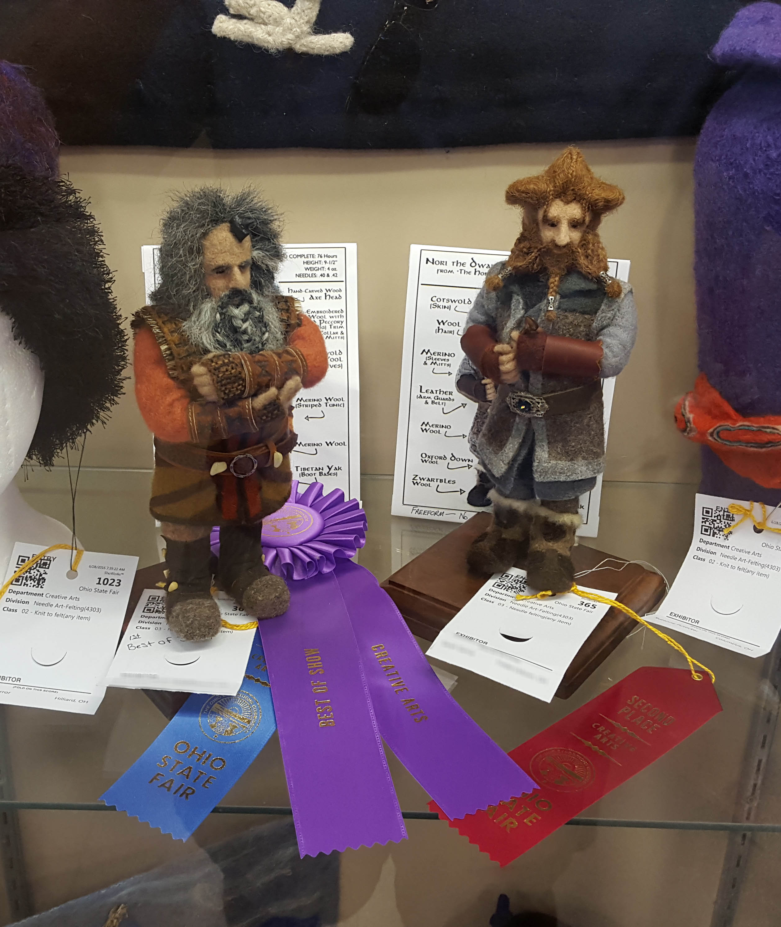 Bifur Doll (Needle-Felted Wool Sculpture)